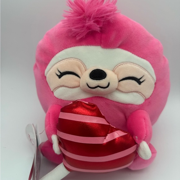 Zuru | Toys | Zuru Snackles Luna The Sloth Pink Valentines Day Plush ...
